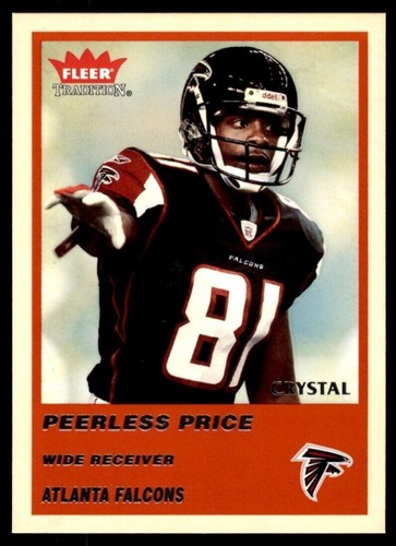 2004 Fleer Tradition CRYSTAL /150 Peerless Price NICE Atlanta Falcons ...