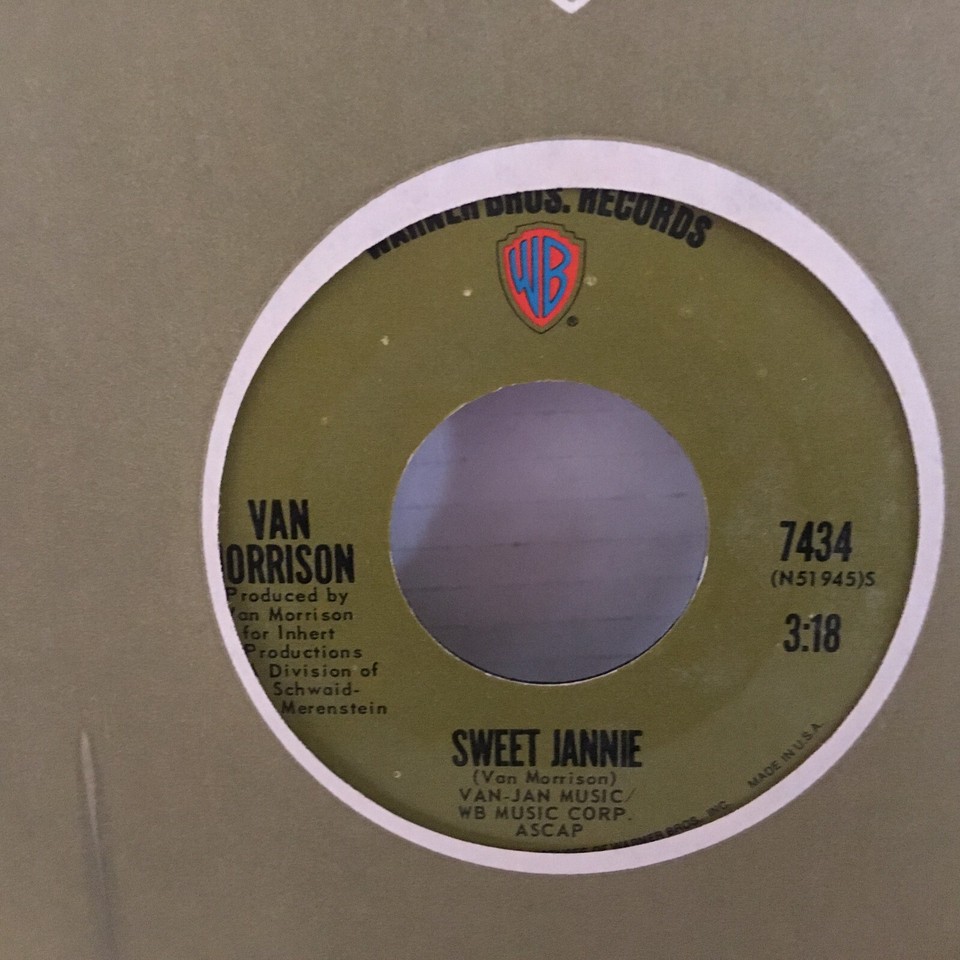 VAN MORRISON 45 SINGLE , DOMINO / SWEET JANNIE | eBay