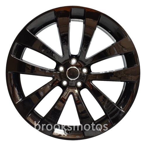 22" TWIN 5 SPOKE BLACK FORGED WHEELS RIMS FITS 2022+ RANGE ROVER VOGUE ...
