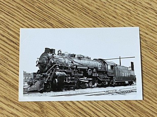 Santa Fe Railway Steam Engine Locomotive 3400 Vintage Photos ATSF | eBay