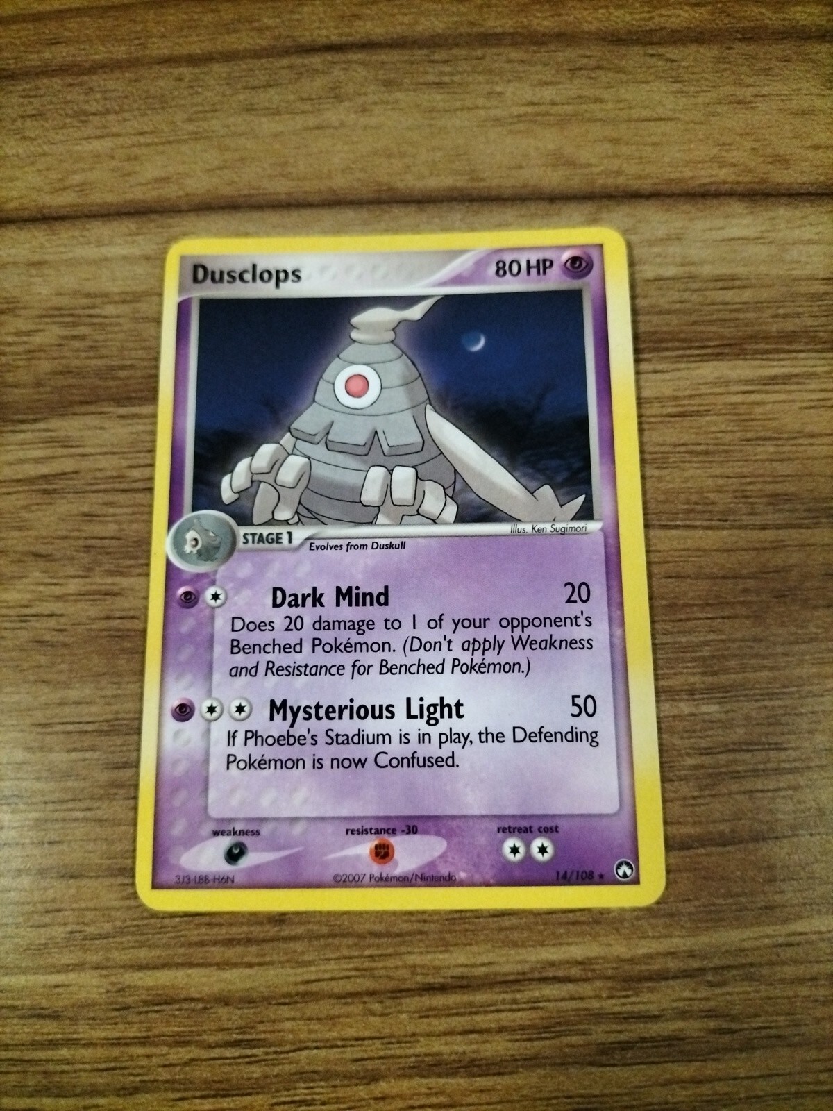 Dusclops - Ex Power Keepers Set - 14/108 - Pokemon Card | eBay Australia