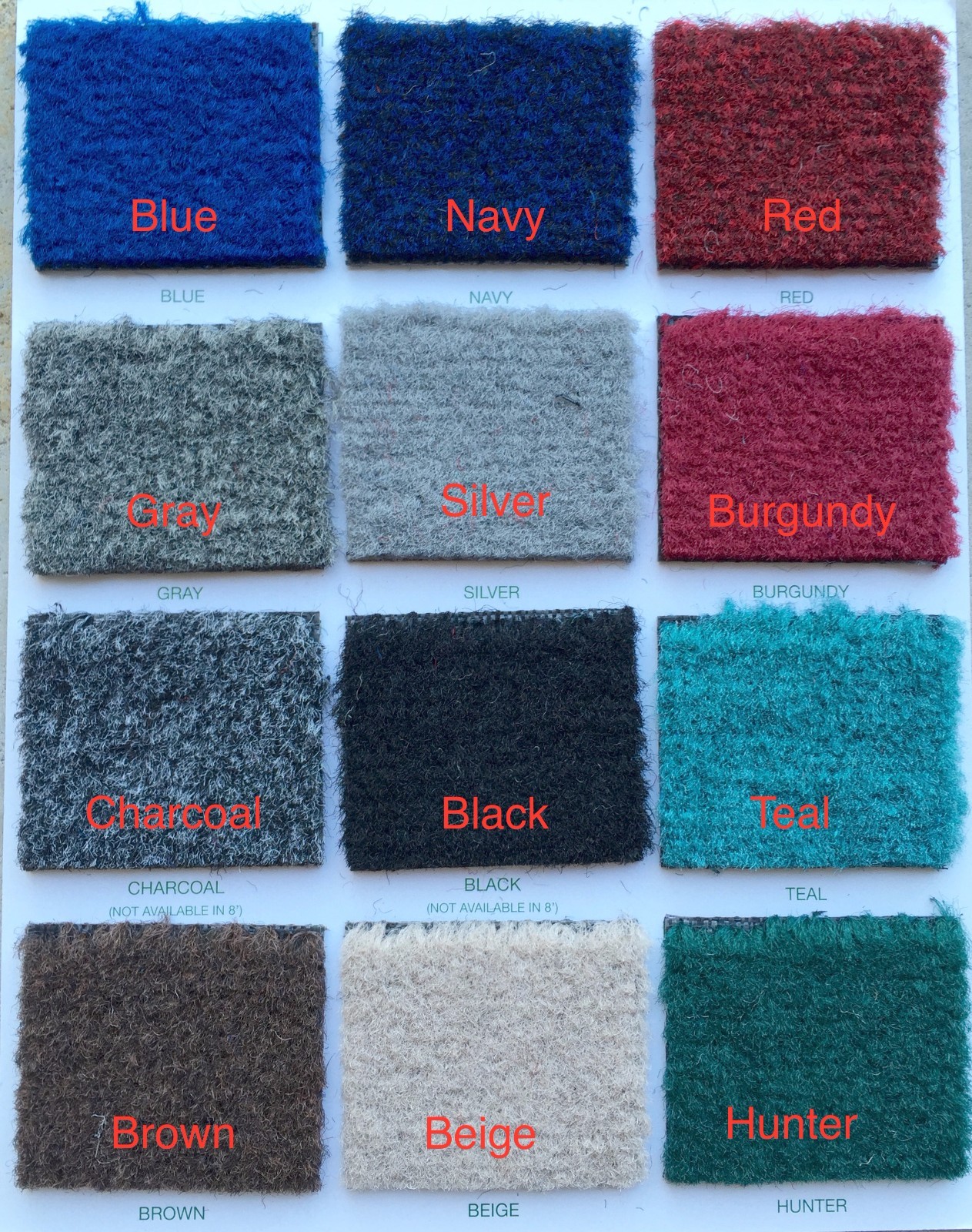 16 Oz MARINE Boat Carpet 6ft X 12ft EBay