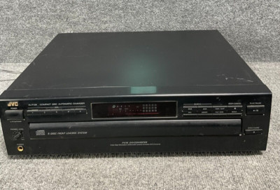 JVC Compact Disc Player XL-F108BK 5 Disc Carousel Auto Changer 🔄🎵 ...