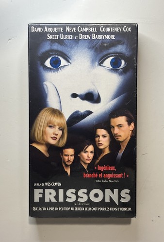 Frissons "Scream" (French VHS, 1997) Horror - Brand New - Sealed 💯 ...