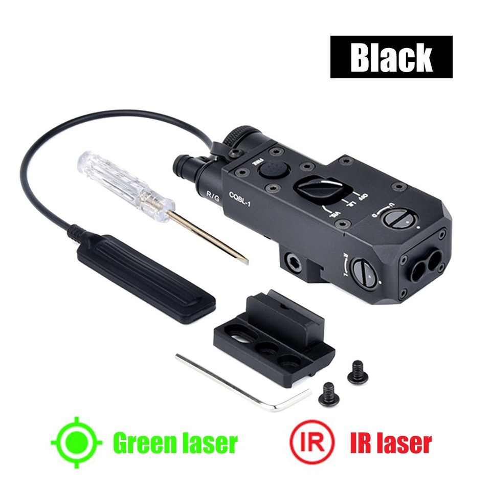 SOTAC Metal CQBL-1 Green Dot Laser Sight IR Laser Indicator Sight ...