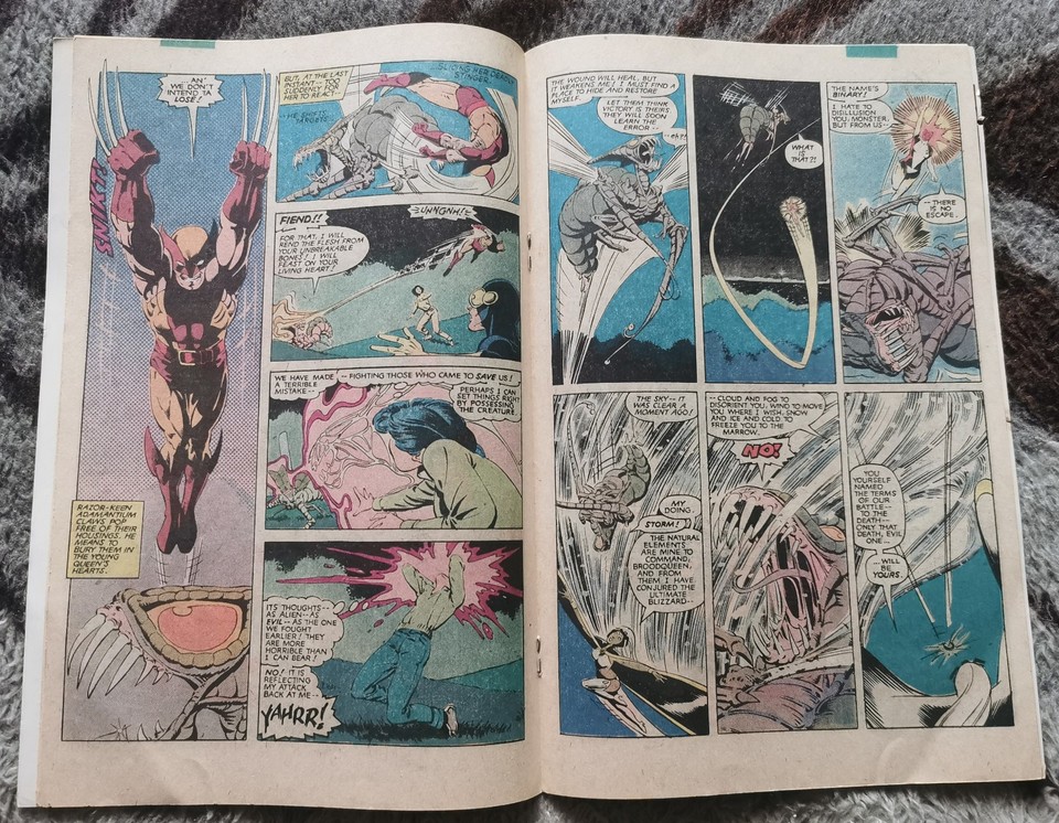 UNCANNY X-MEN # 167 1982 CHRIS CLAREMOUNT ! STAR JAMMERS ! FANTASIC ...