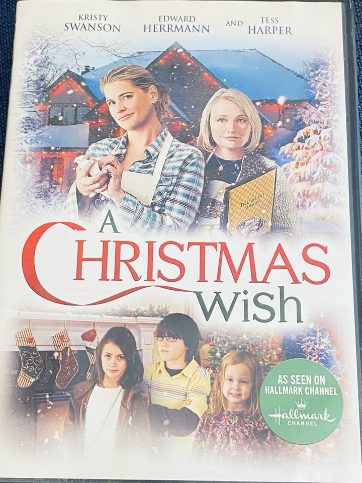 A Christmas Wish DVD Hallmark Channel Kristy Swanson Tess Harper HTF ...