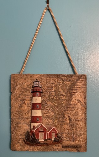 Unique Assateague Lighthouse Raised Plaque Artwork | eBay