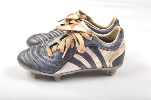 Adidas Vintage 2004 Predator Soft Ground Kids Cleats Boots 041644 Size ...