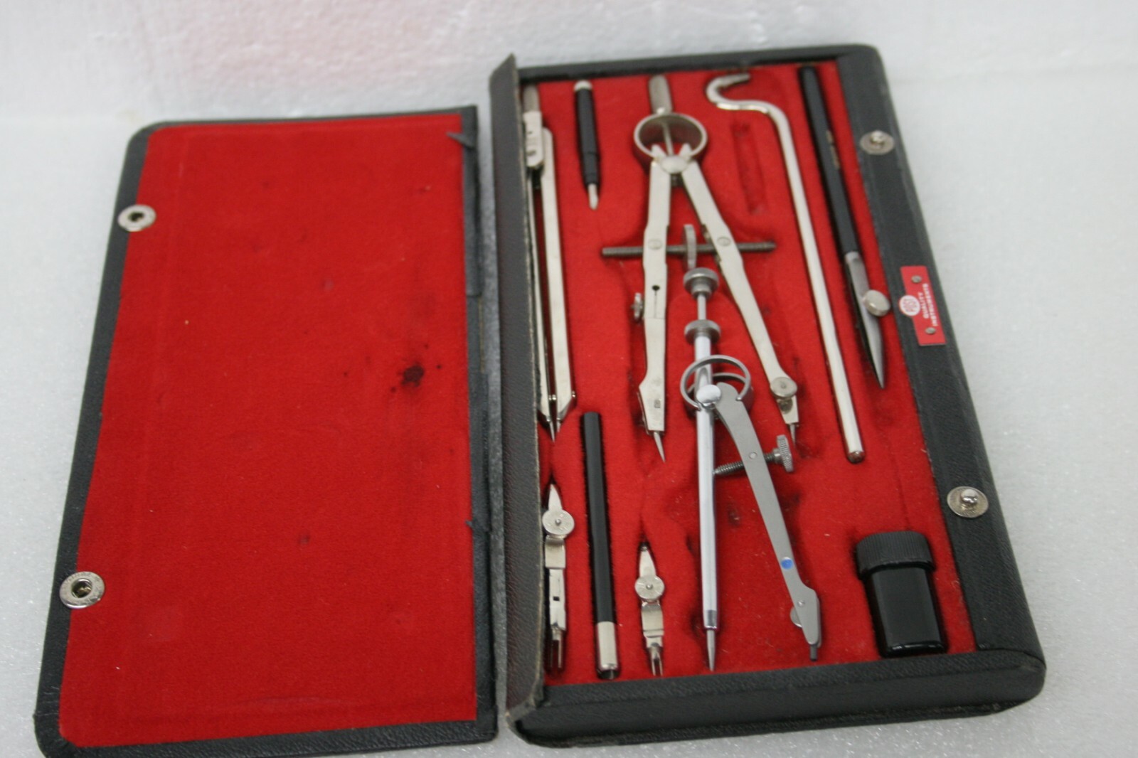 Post 1148 Quality Instruments Vintage Drafting Tools Set Original Case ...