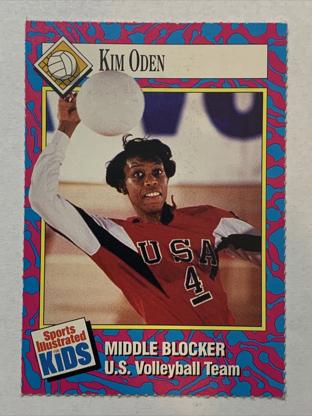 1993 Sports Illustrated SI for Kids, Kim Oden, Card #141, Olympic ...
