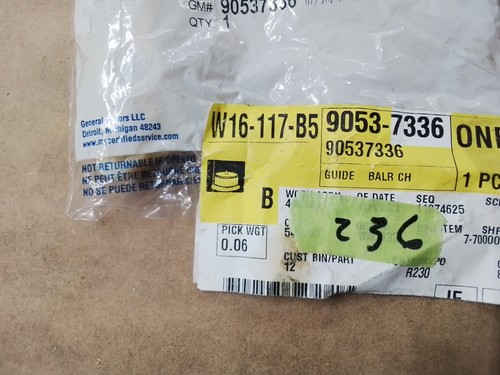 GM OEM Engine Balance Shaft-Timing Chain Guide 90537336 | eBay