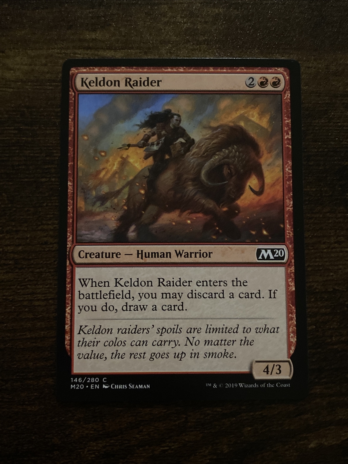 Keldon Raider (146) Core Set 2020 M20 MTG Magic The Gathering D7710* | eBay
