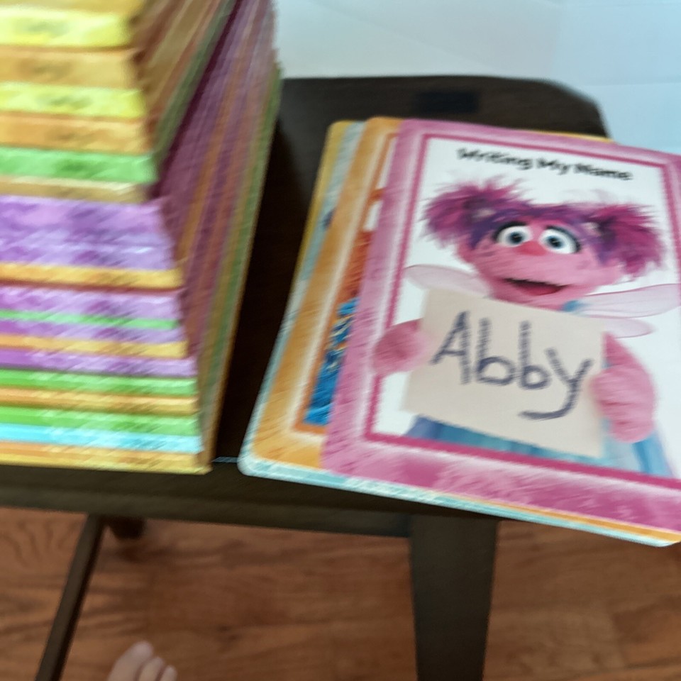 Sesame Street Elmo's Learning Adventure Books 22 Hard Cover Books. Read ...