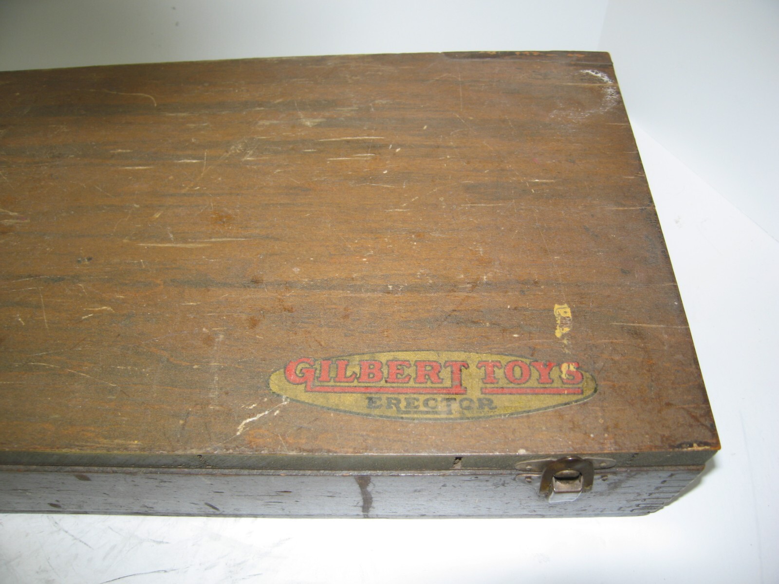 VINTAGE ERECTOR SET w/DECENT WOOD BOX incomplete inside | eBay