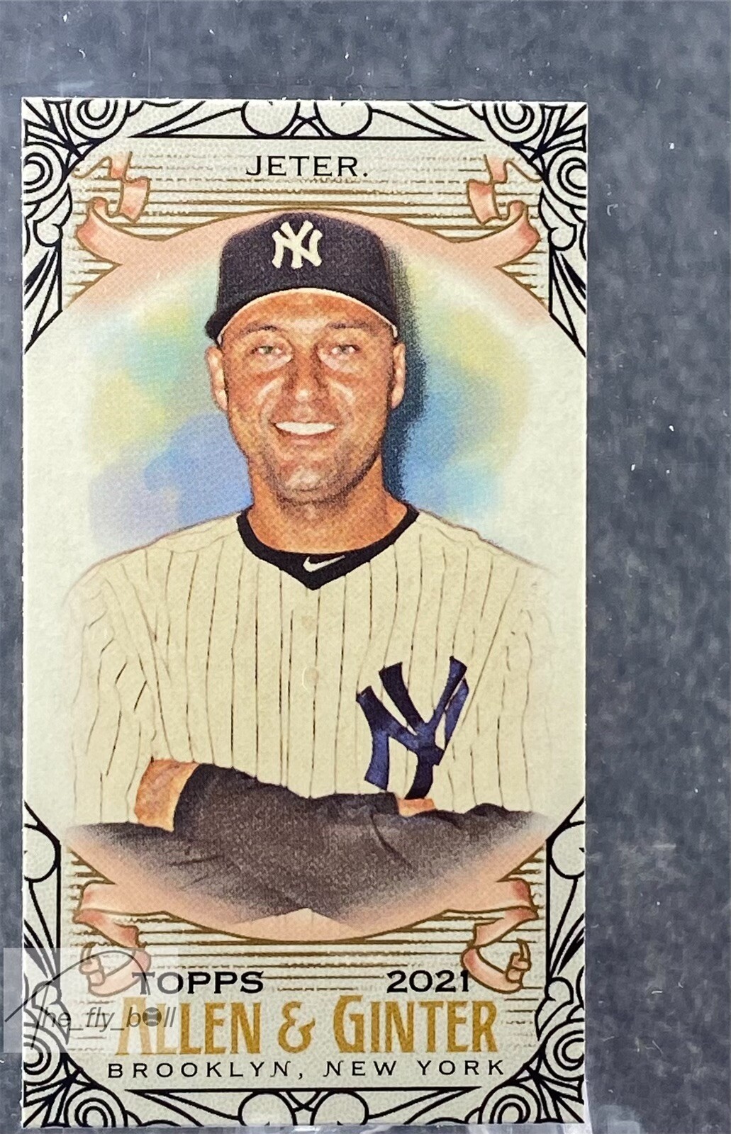2021 Topps Allen and Ginter Mini Black Border #133 Derek Jeter | eBay