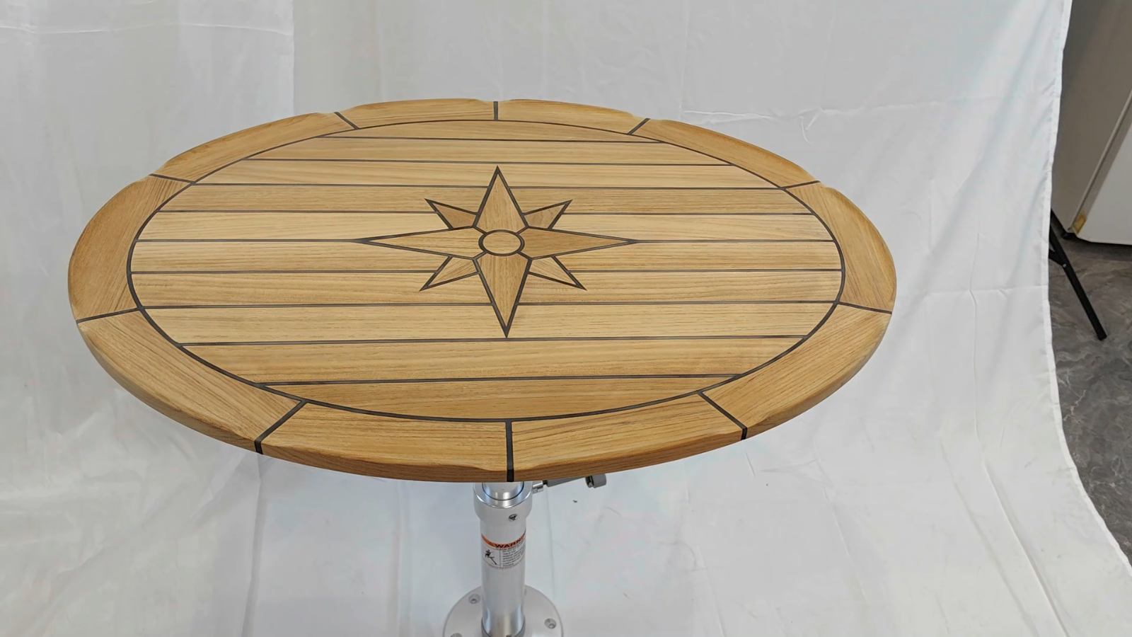 Boat Oval Teak Table Top 440x580/600x800mm 17.3x22.8/23.6x31.5 Inch ...