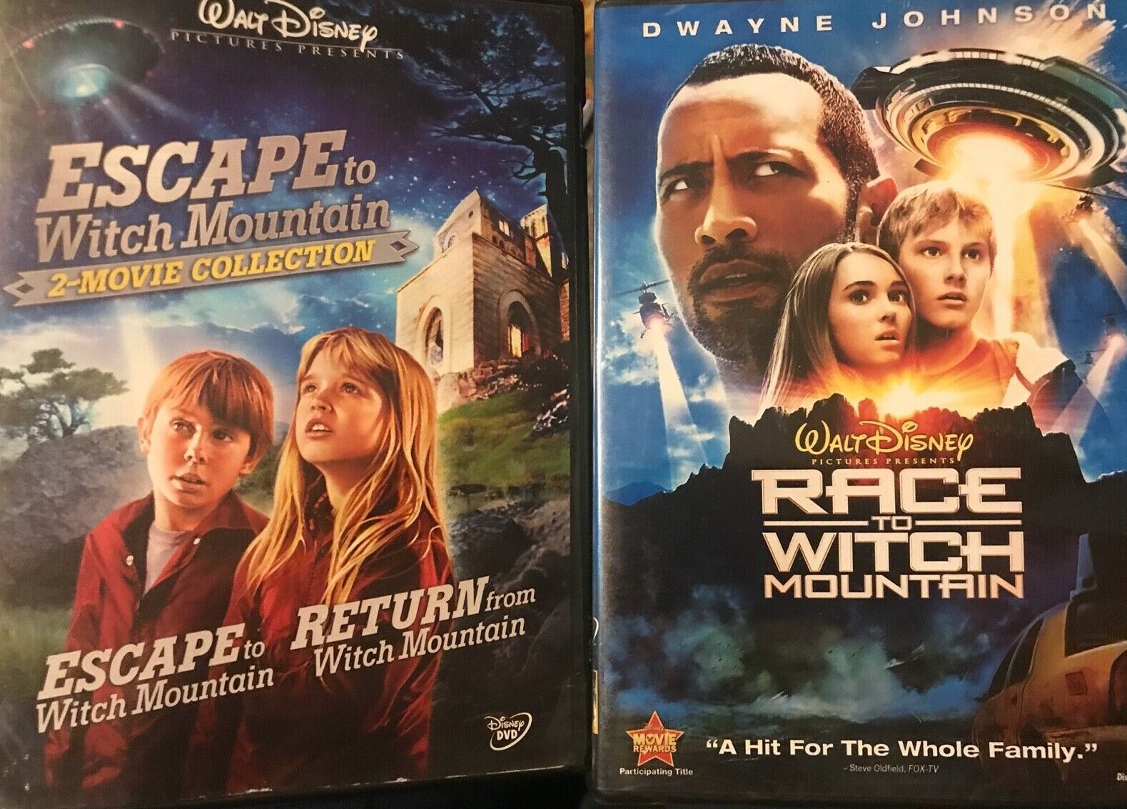 Escape Witch Mountain/Return Witch Mountain/Race to Witch Mountain DVD ...