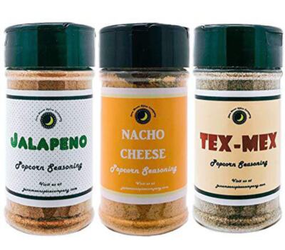 Popcorn Seasoning Variety 3 Pack | Jalapeno | Tex-Mex | Nacho Cheese | eBay