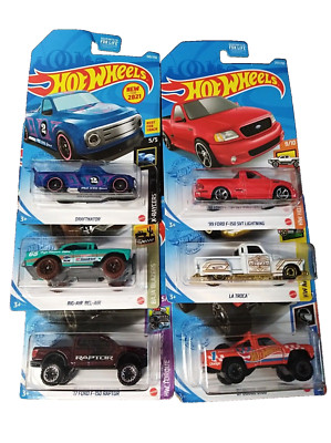 Lot of 6 Hot Wheels Trucks Ford 150 + Bel-Air-Dodge-LaTroca | eBay