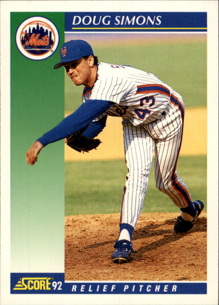 1992 Score - #479 Doug Simons for sale online | eBay