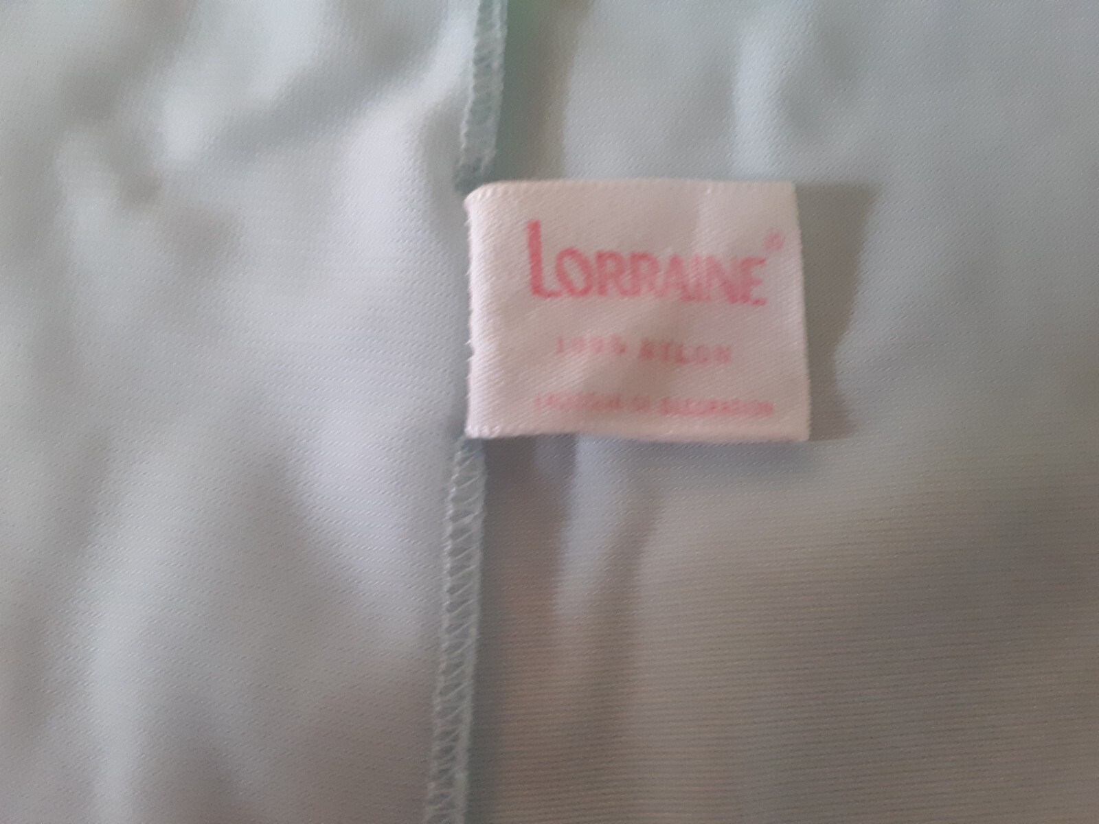 VINTAGE LORRAINE BED JACKET LARGE 1960s NYLON - Gem