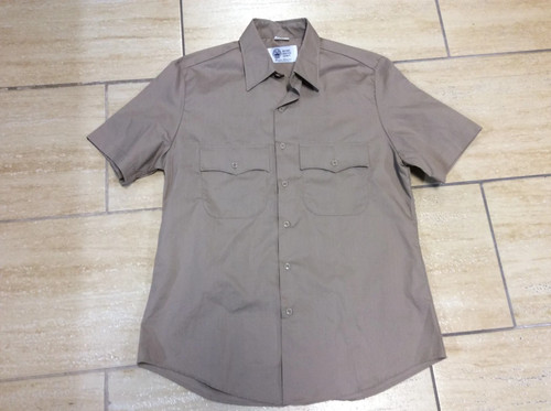 US Army Green Service Uniform AGSU Men's Shirt Short Sleeve Enlisted 16 ...