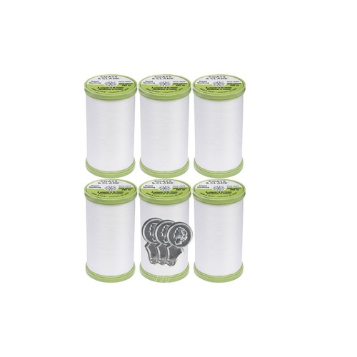 Coats & Clark Hand Quilting Sewing Thread Cotton Covered Polyester 325 ...