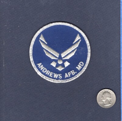 ANDREWS AFB Washington DC USAF Air Force Base Squadron Patch | eBay