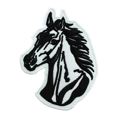 Horse patch, Kids Cartoon patch, Horse Face patch Embroidered Iron on ...