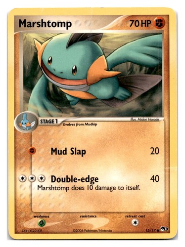 Marshtomp #015/017 POP Series 3 Pokemon tcg | eBay