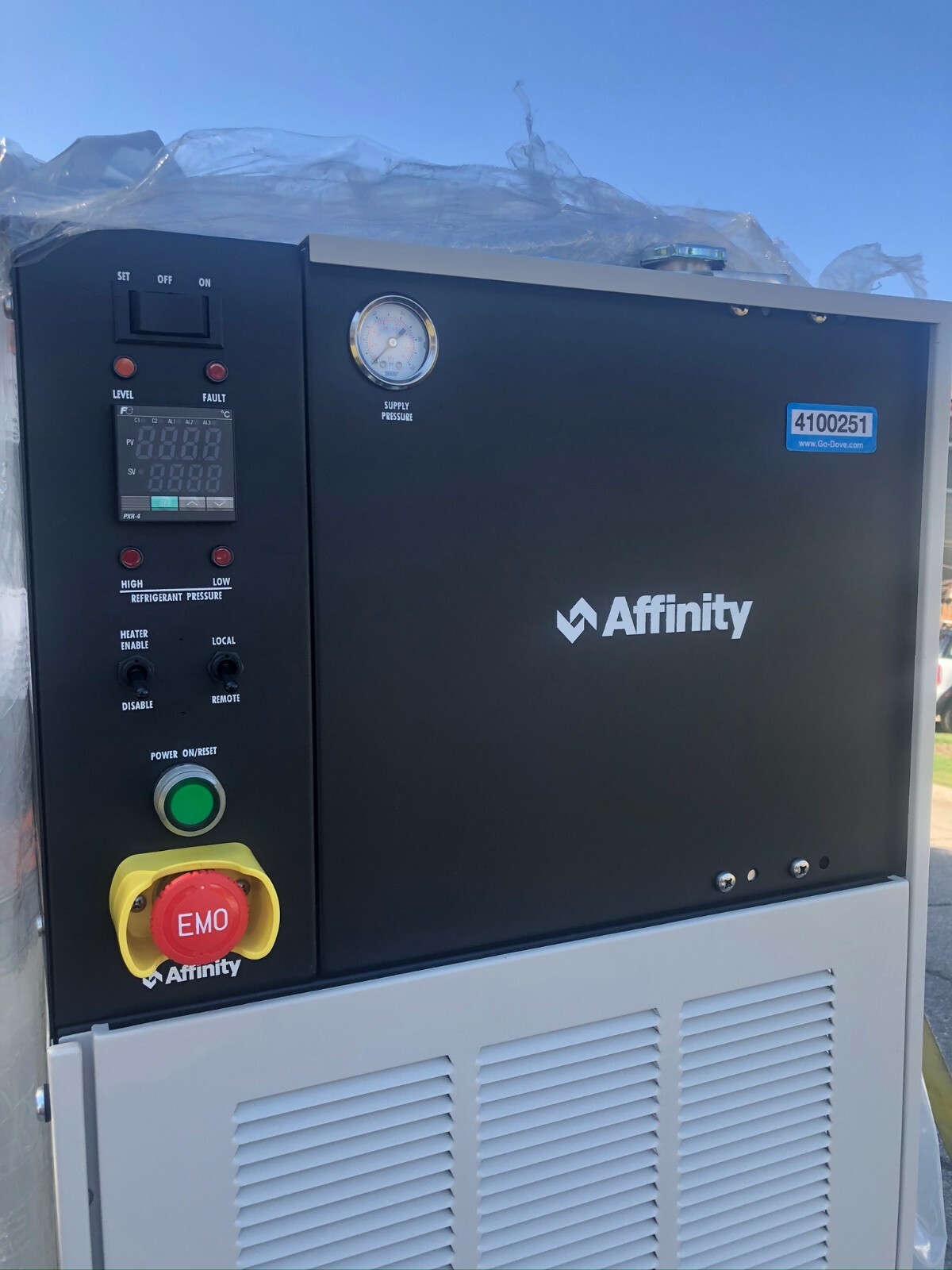 Lydall Affinity Chiller (PWE-020L-BE38CBD4) 277/460v 3Ph R-407C UNUSED ...