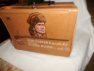 Vintage Fess Parker Kaboodle Kit From Daniel Boone Show Lunch Box | eBay