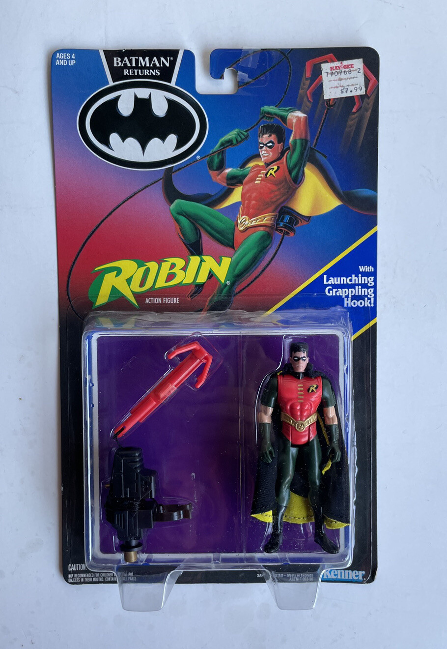 Vintage Kenner DC Comics 1991 Batman Returns Robin Animated Series ...