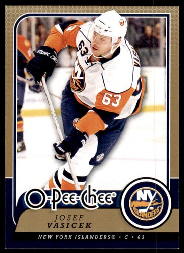 Josef Vasicek 2008-09 O-Pee-Chee #46 New York Islanders | eBay