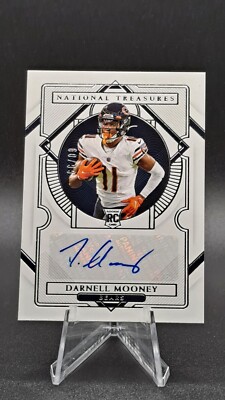 2020 Panini National Treasures - Rc Signatures #111 Darnell Mooney /99 ...