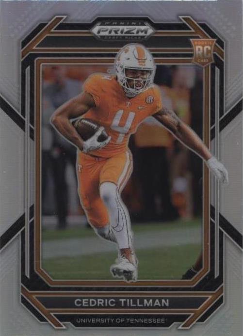 2023 Panini Prizm Draft Picks - Cedric Tillman #144 Silver Prizm (RC ...