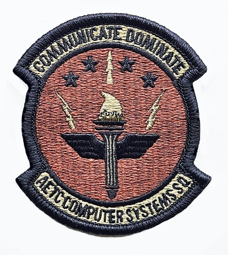 Air Force (AETC) Air Education & Training Squadron Spice Brown Hook ...