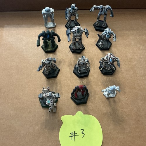 Battletech Miniature Lot 3 - 12 metal miniatures | eBay