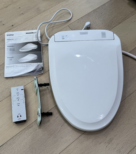 Toto S350e SW584T20 Washlet Electric Bidet Toilet Seat Elongated | eBay
