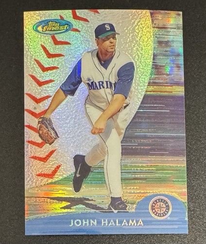 John Halama 2000 Topps Finest Refractor #166 - Seattle Mariners | eBay