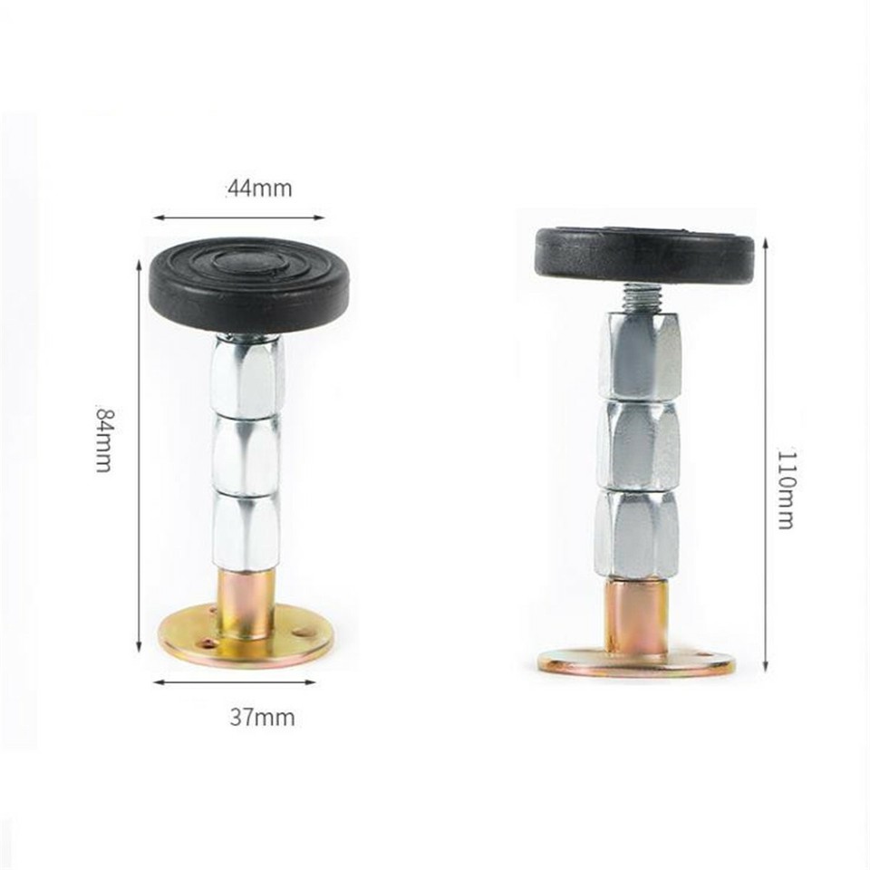 1 Set Adjustable Threaded Bed Frame Anti-shake Tool Telescopic Support ...