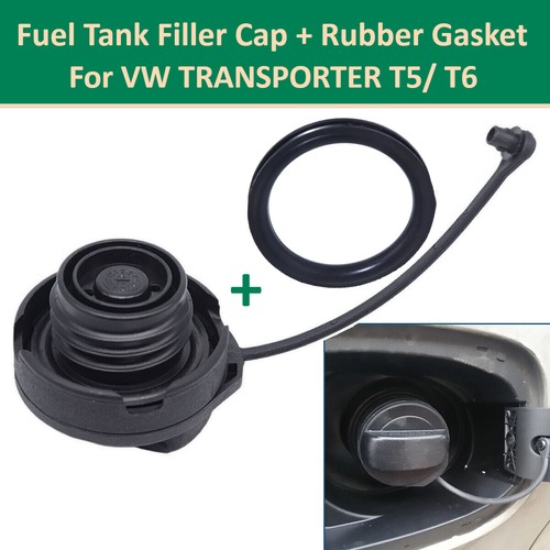 For VW TRANSPORTER T5/ T6 FUEL PETROL DIESEL VAN FUEL FILLER COVER CAP ...