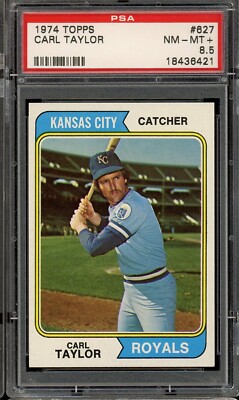 1974 Topps Baseball #627 Carl Taylor PSA 8 | eBay