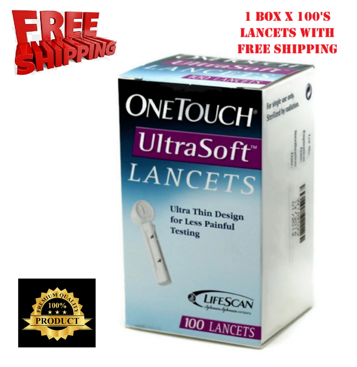 Soft One Touch Ultra Blood Sampler