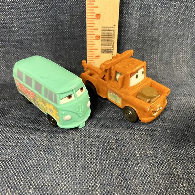 2006 Disney Pixar Tow Mater And Fillmore McDonalds Happy Meal Toy ...