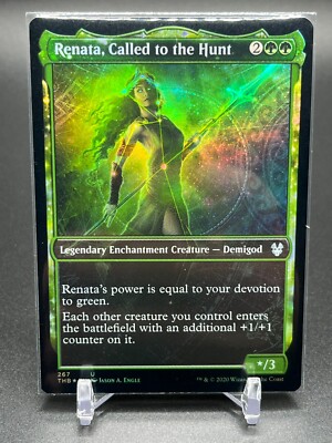 MTG Renata, Called to the Hunt 267 Theros Beyond Death Uncommon Foil ...