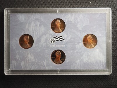 2009 S LINCOLN CENT PENNY BICENTENNIAL SET GEM PROOF 4 COIN SET! NO BOX ...