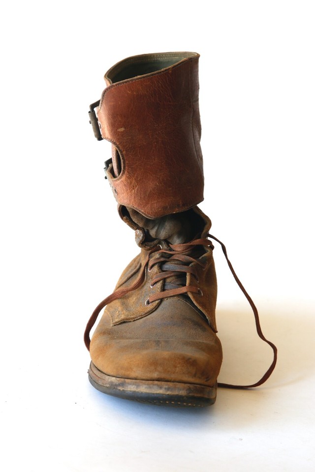 WW2 US Army Military M1943 M43 Double Buckle Combat Boots Shoes 8 1/2e ...