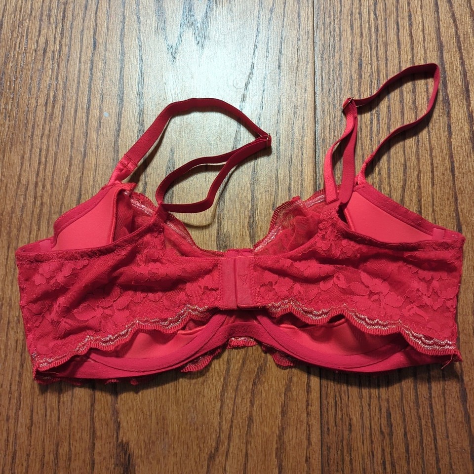Victorias Secret Dream Angels Push Up Without Padding Bra Lace Womens ...